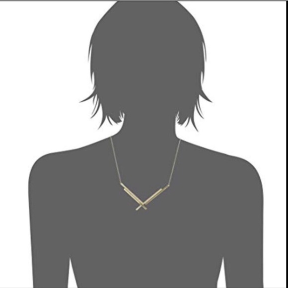 CC Skye | Jewelry | Skye Moon Gold Beam Necklace Nwt | Poshmark